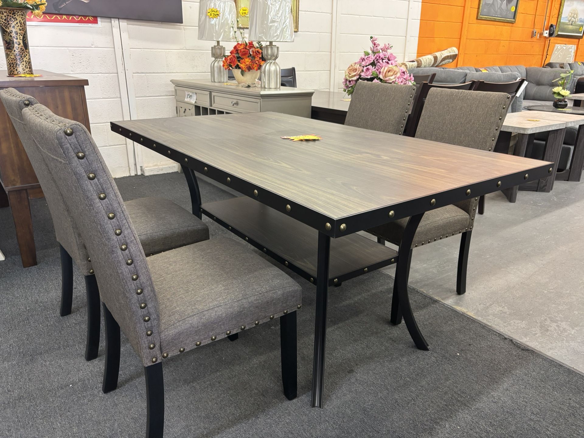 Modern Farmhouse Dining Table 4 Chairs for Sale in Philadelphia, PA ...