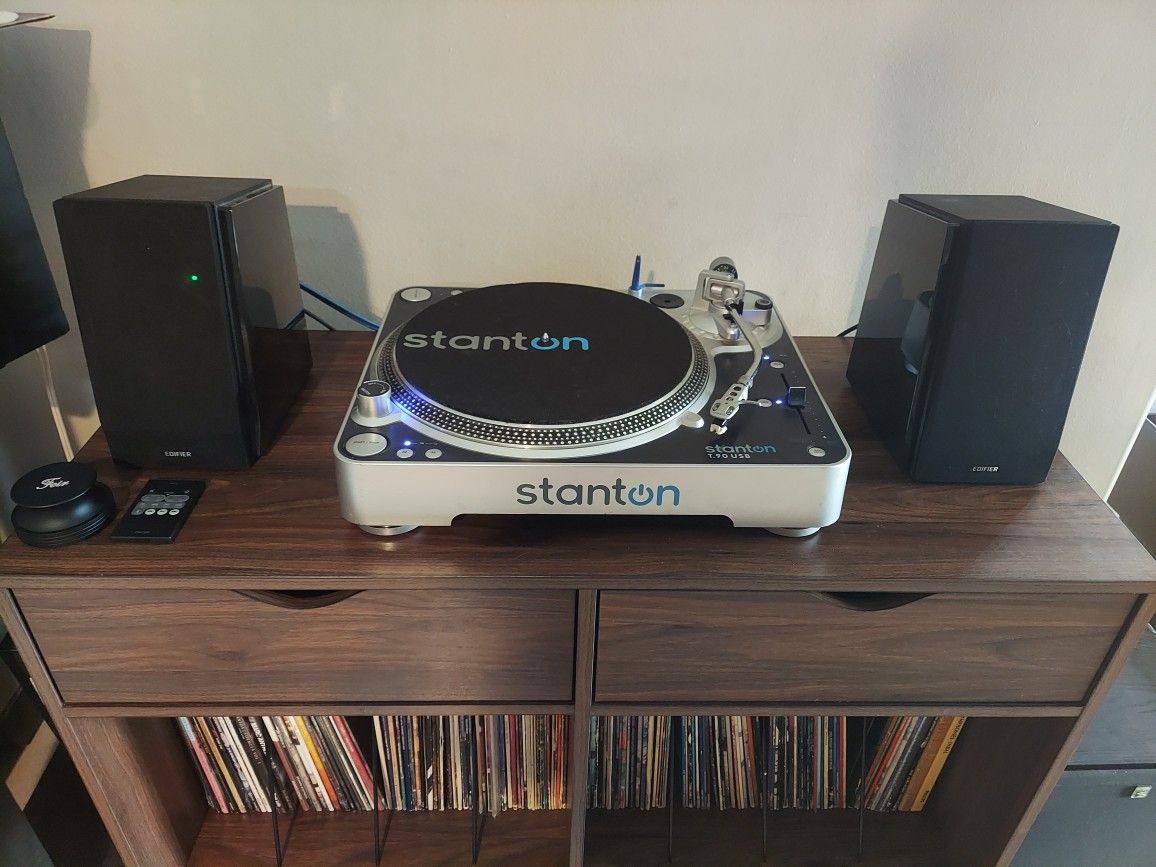 Stanton T.90 T90 USB Direct Drive Turntable DJ Record Player for Sale ...