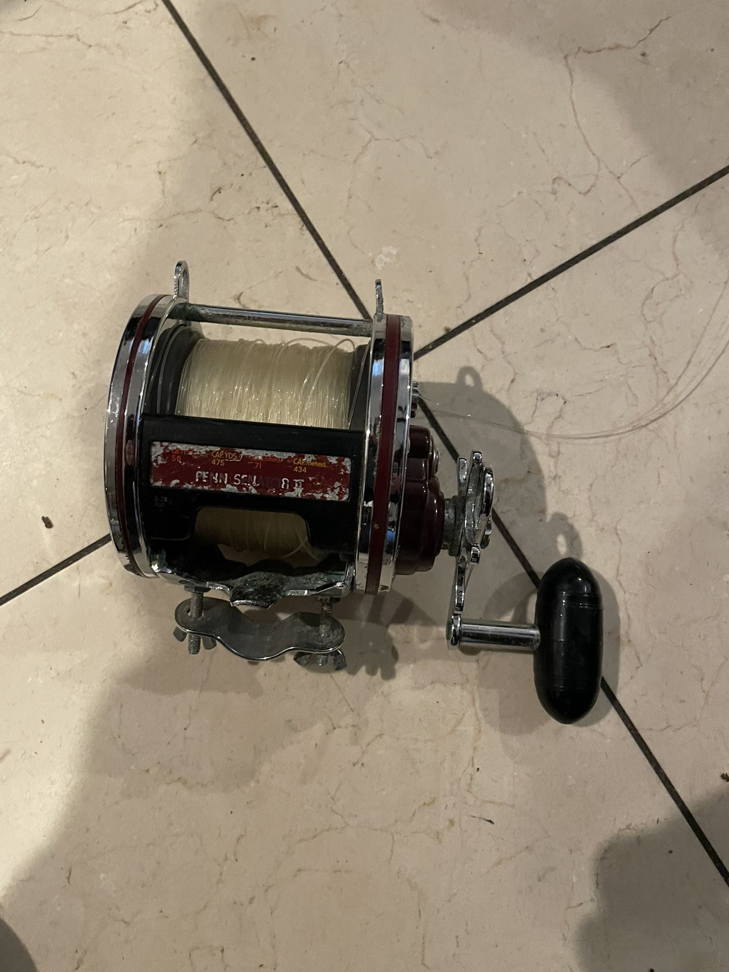 Penn Senator 114 hl fishing real. needs service for Sale in Rowland ...