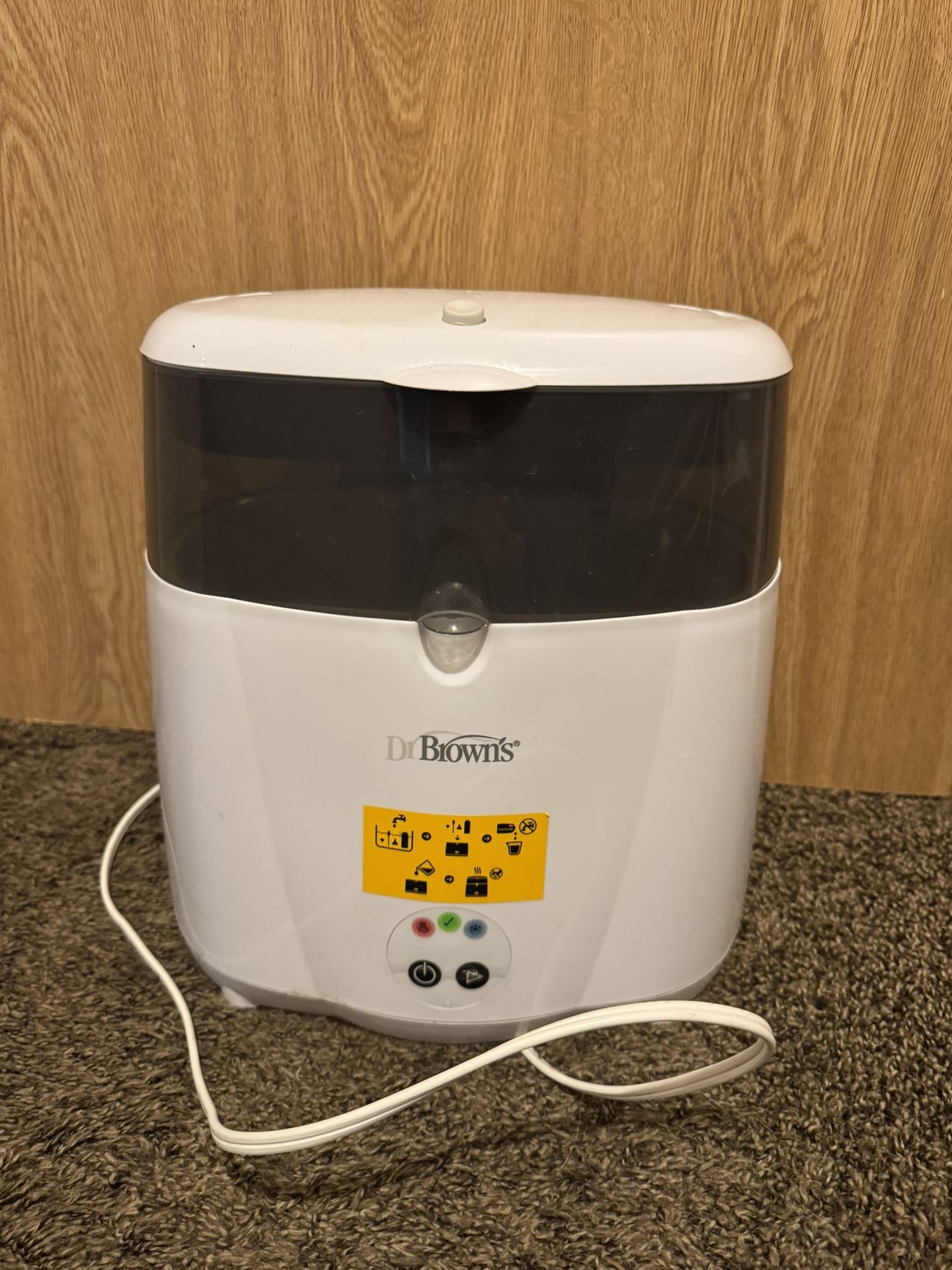 Dr. Browns AC045 Deluxe Baby Infant Bottle Sterilizer for Sale in ...