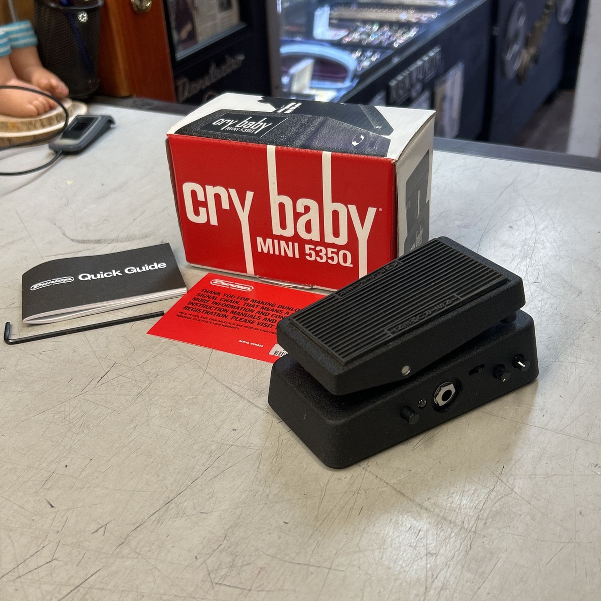 Jim Dunlop Cry Baby Mini 535Q Wah Pedal OB for Sale in West Hollywood ...