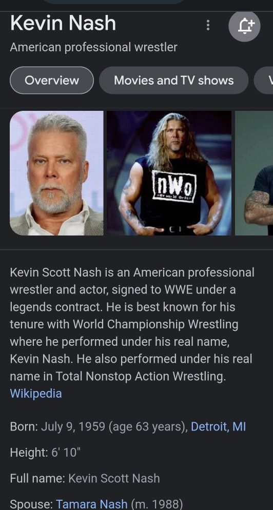 Tamara And Kevin Nash