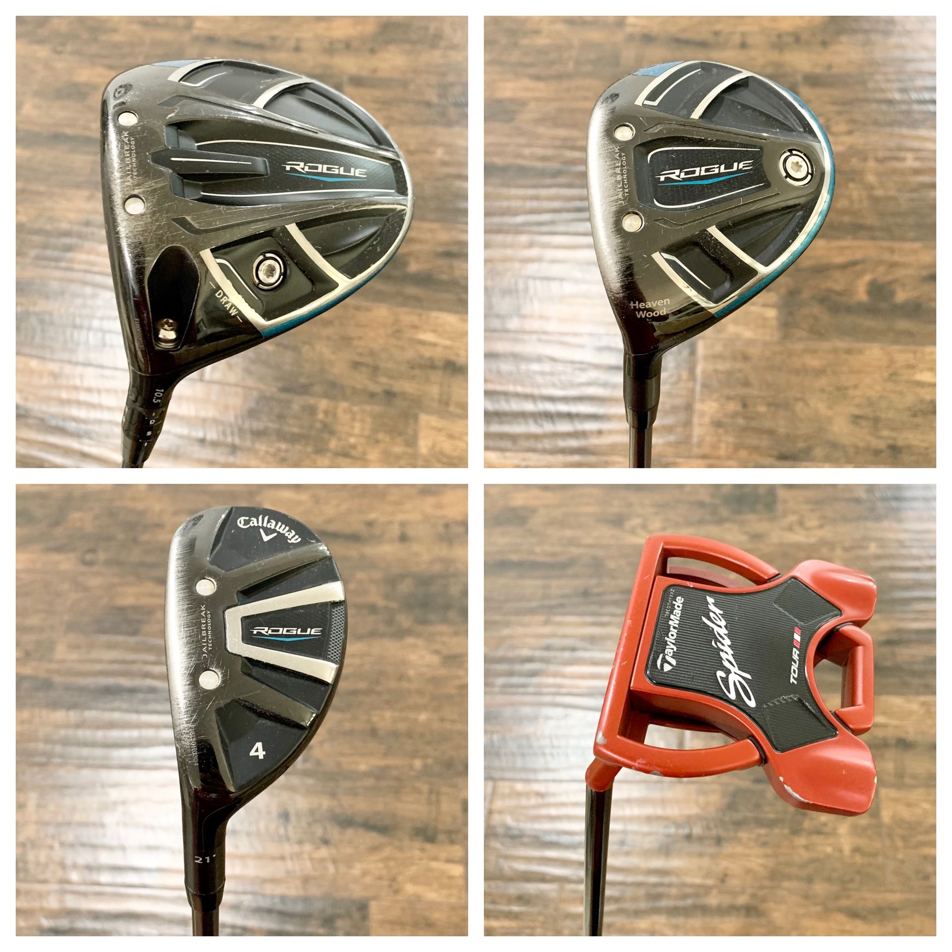 Callaway & TaylorMade Lefty *STILL AVAILABLE* *Ping Nike Titleist Mizuno Cobra Golf Clubs Putter ...