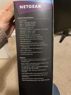 Nighthawk X6S AC3000 WiFi Router for Sale in Seattle, WA - OfferUp