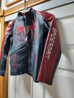 Spiderman Motorcycle Jacket