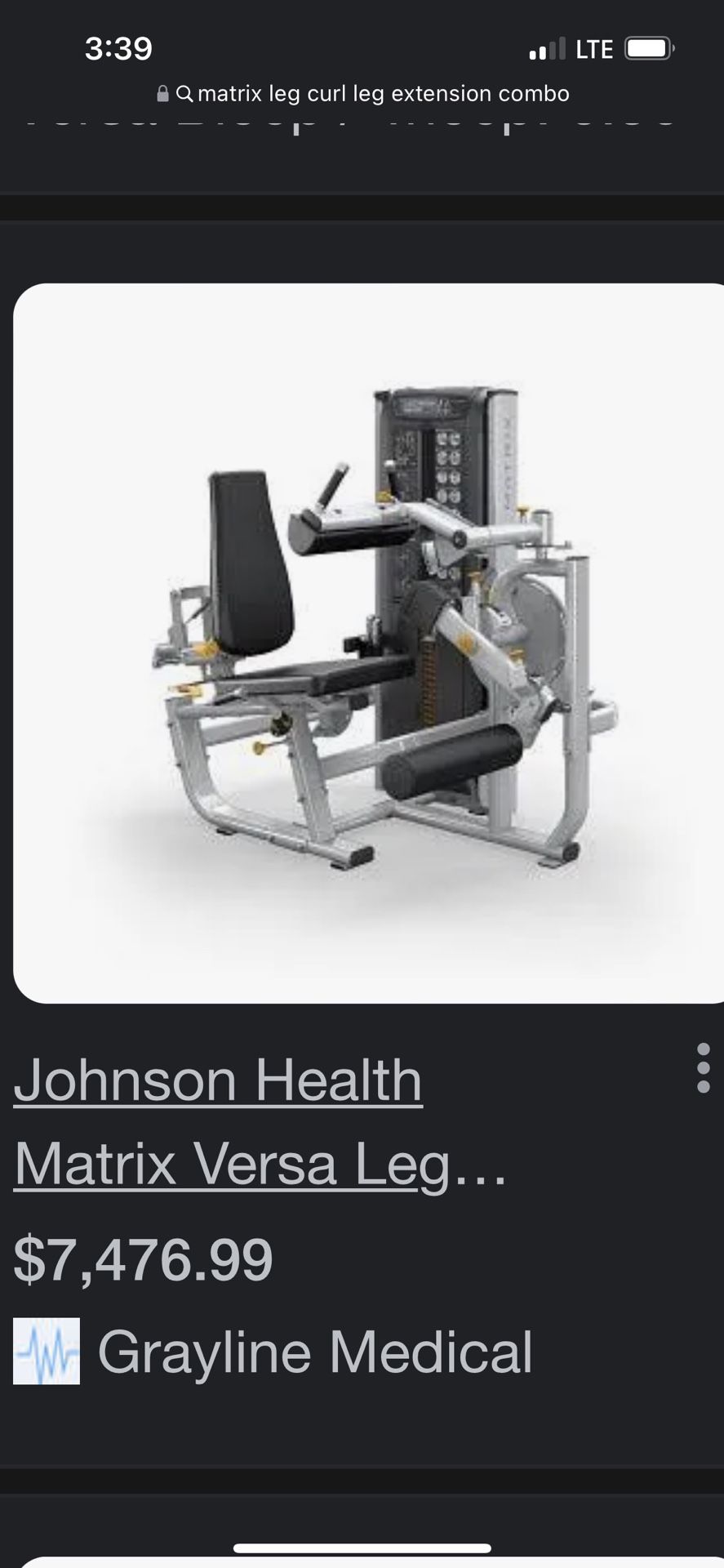 Matrix Leg Curl Leg Extension Combo for Sale in Miami, FL - OfferUp