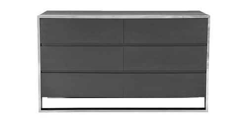 Gray Modani Dresser & nightstands Set for Sale in Medley, FL - OfferUp