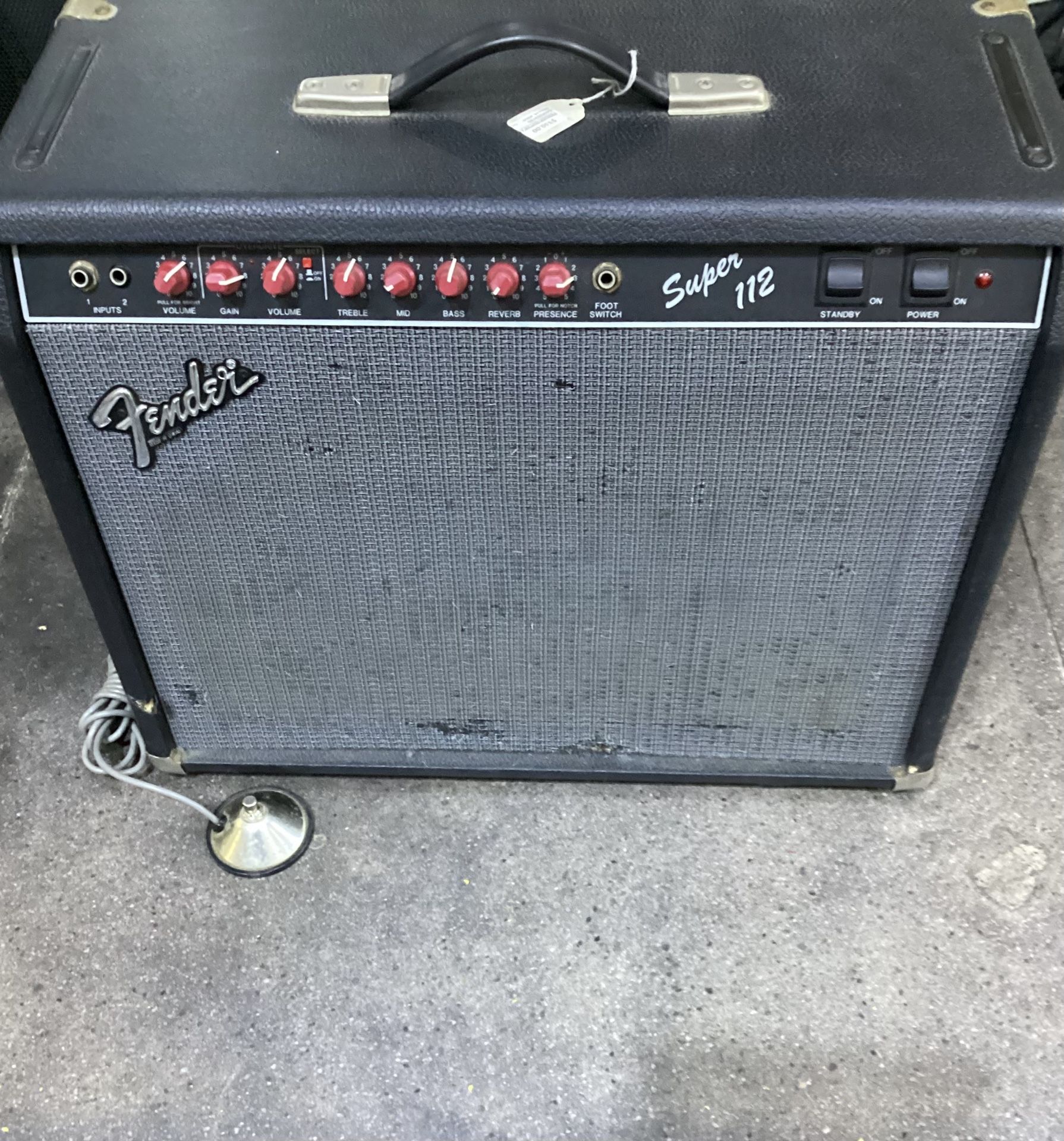 Fender Super 112 Tube Guitar Amp for Sale in Santa Monica, CA - OfferUp