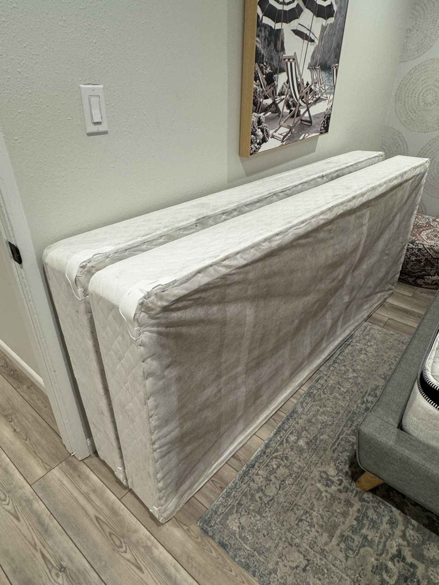 Two Split California King Box Springs for Sale in San Diego, CA - OfferUp