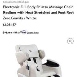 Recliner Genius High End Massage Chair Needs Power Cord for Sale in Tempe AZ OfferUp