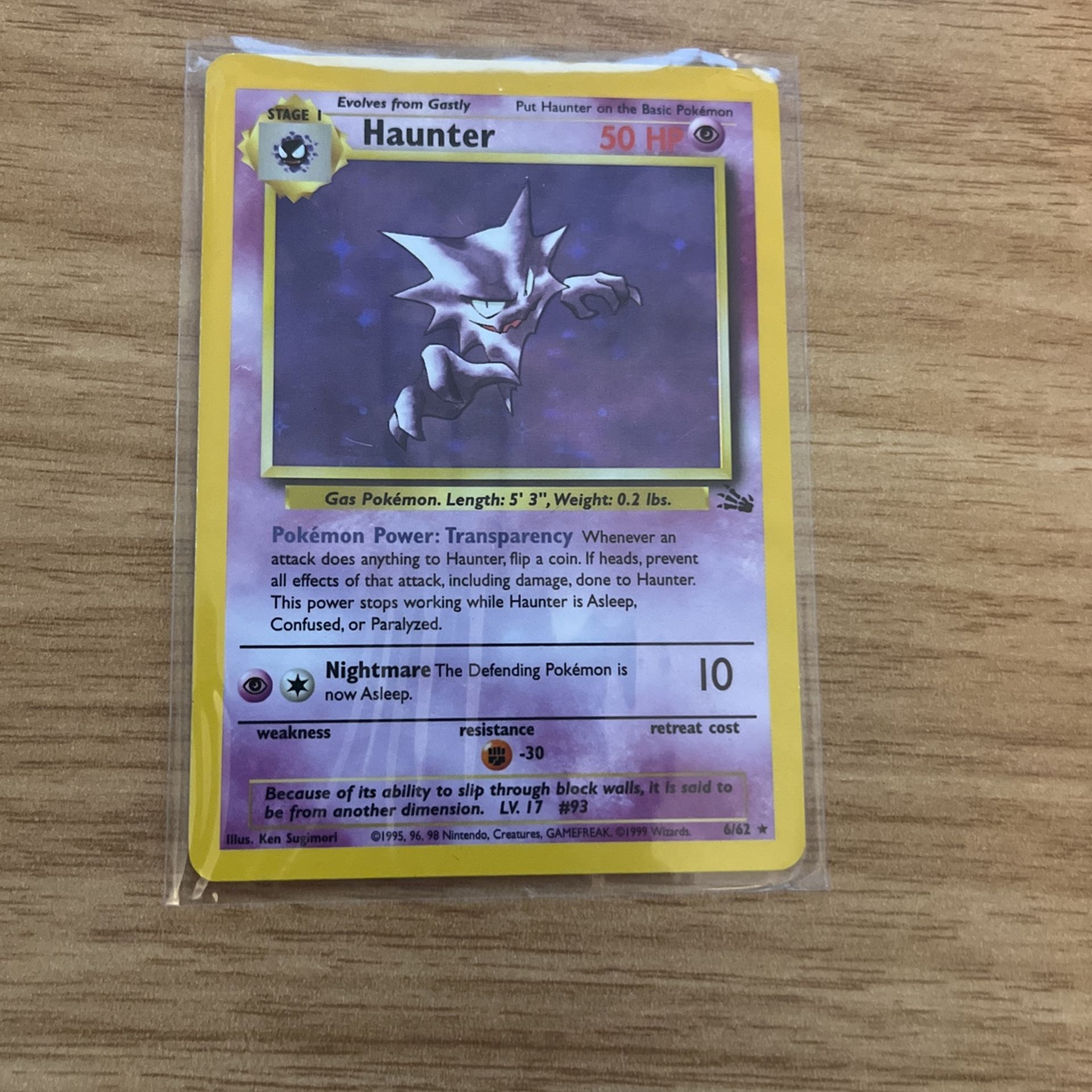 Haunter Card