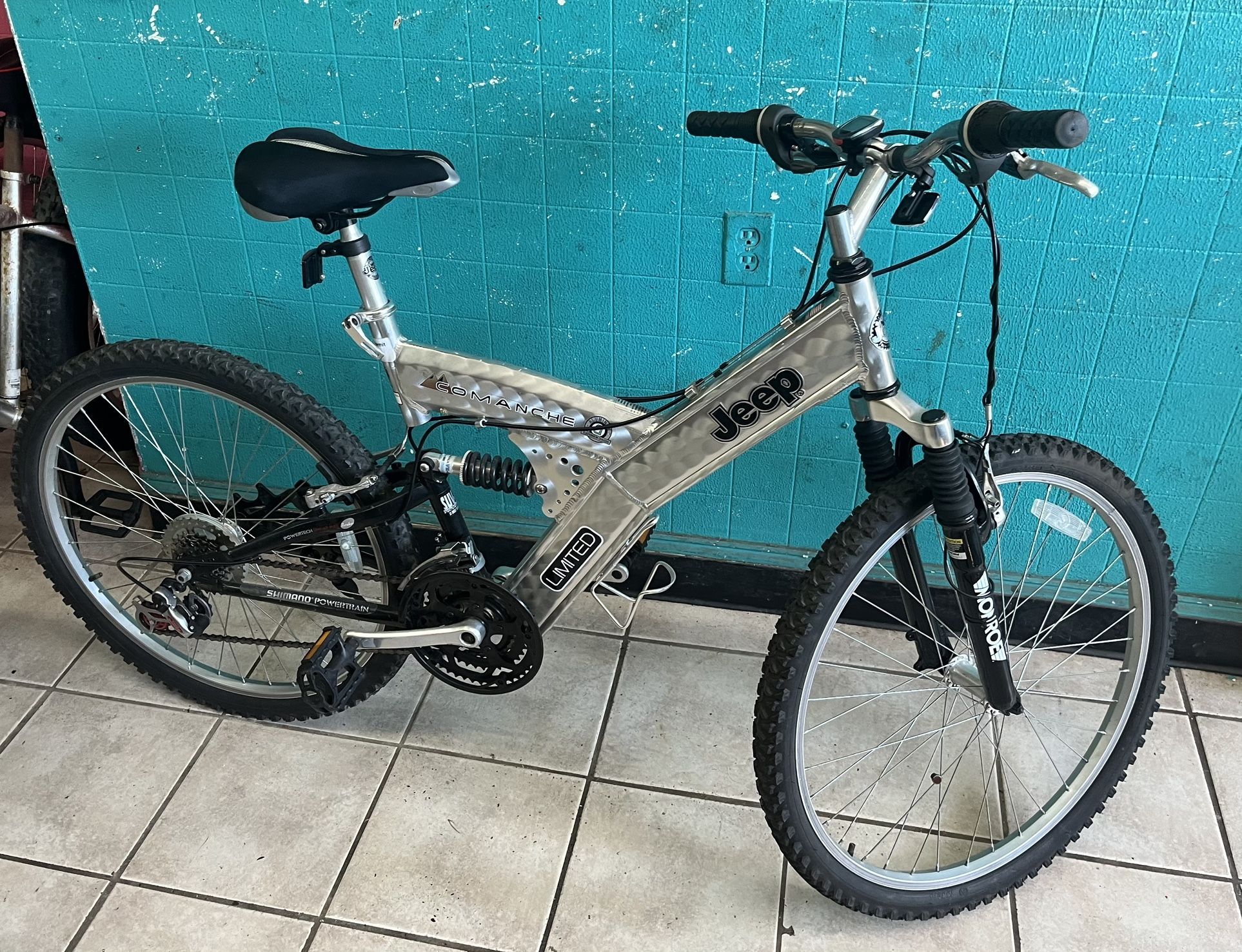 Jeep comanche bike price store