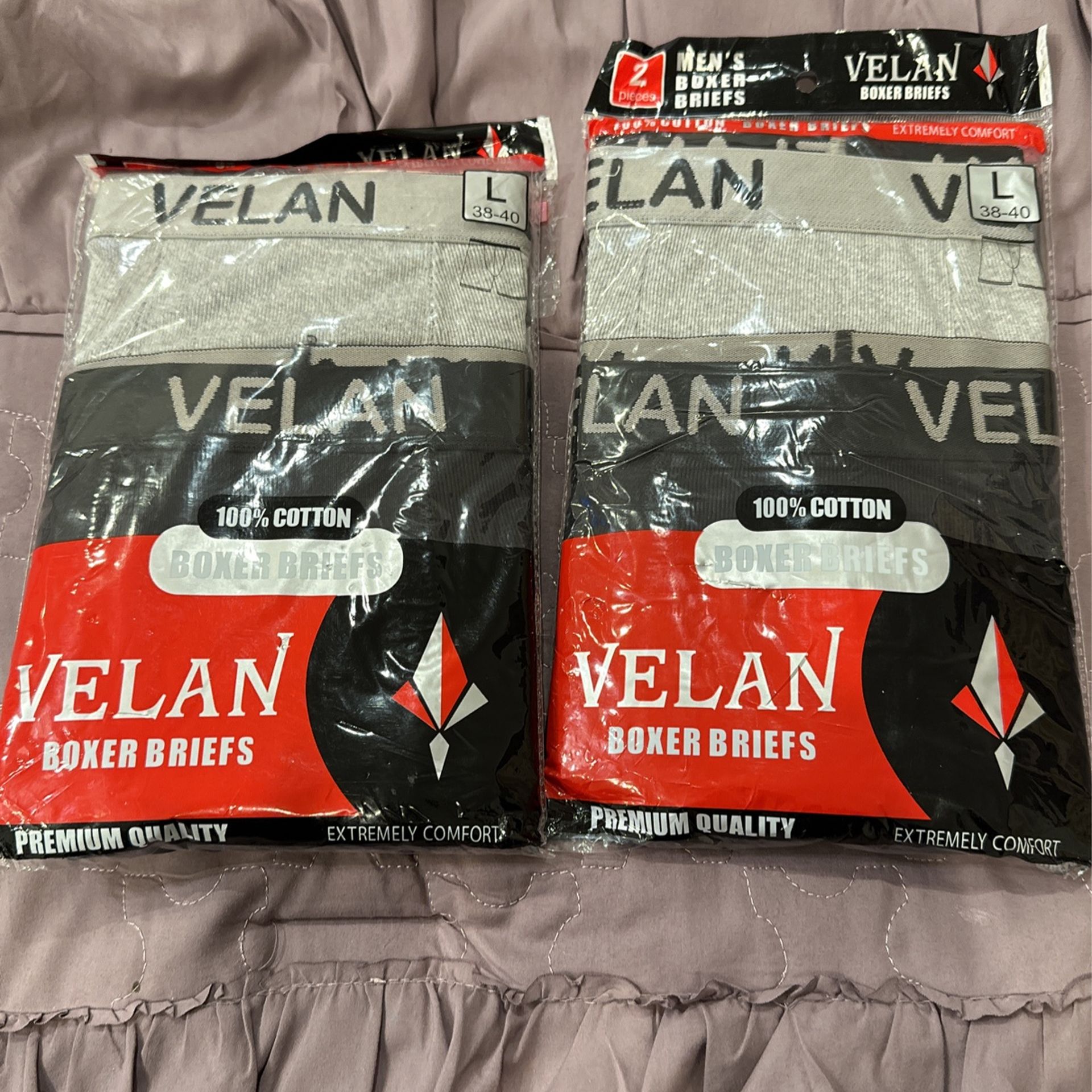 Velan Boxer Briefs Size Large 3 Pack for Sale in Santa Fe Springs, CA ...