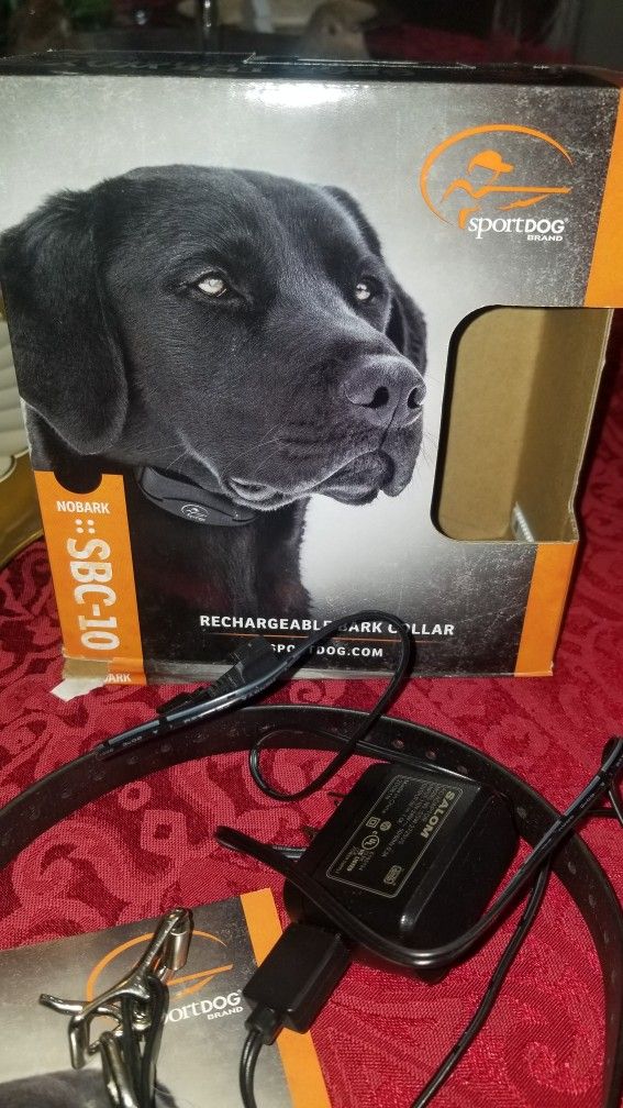 SportDOG Brand NoBark SBC-10 Bark Control Dog E-Collar for Sale in ...