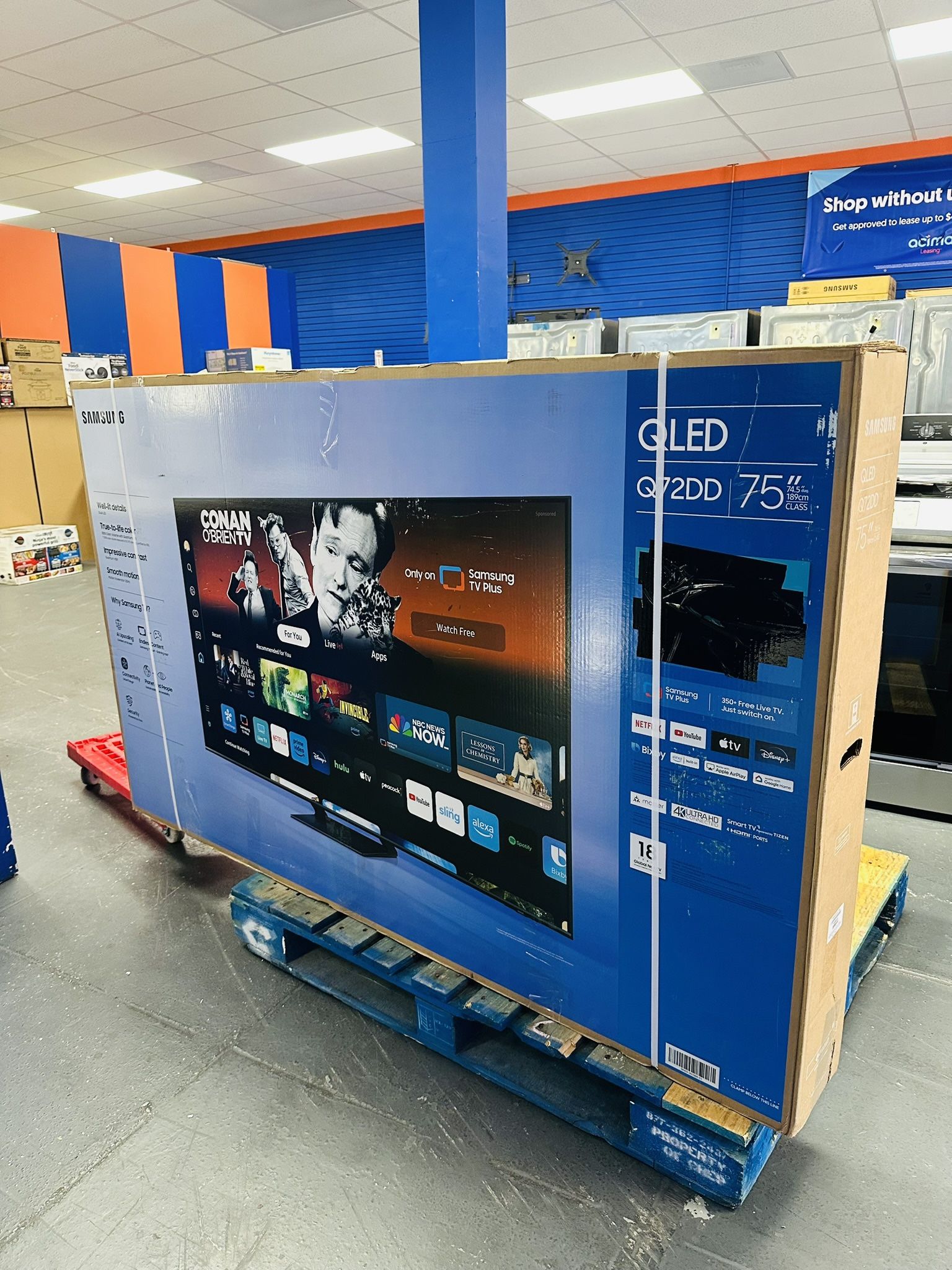 75” Samsung QLED Q72D 4K UHD Smart Tv for Sale in Lakewood, CA - OfferUp
