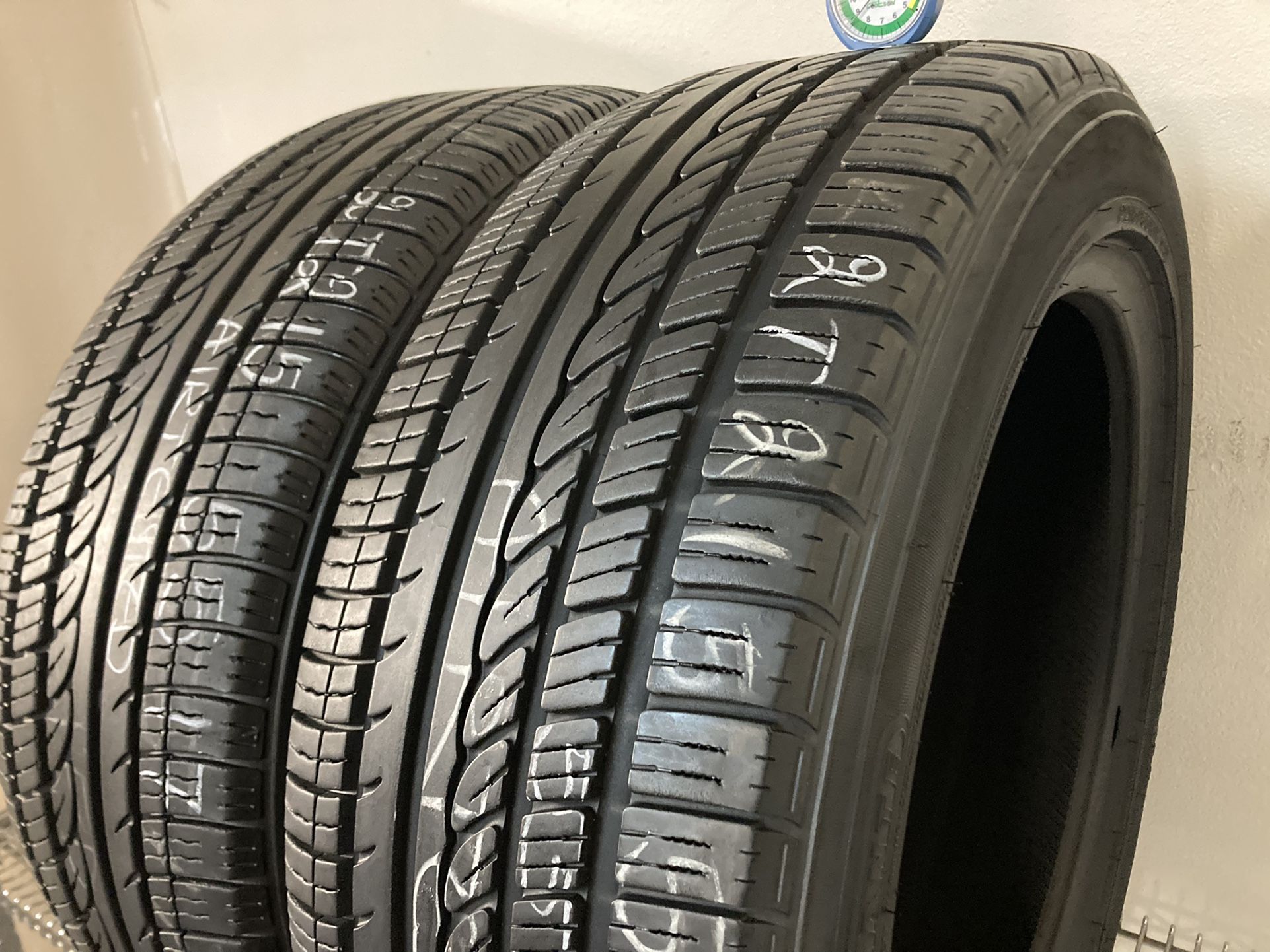 2 Tires 215 55 17 Yokohama Tornante Like New No Repairs for Sale in ...