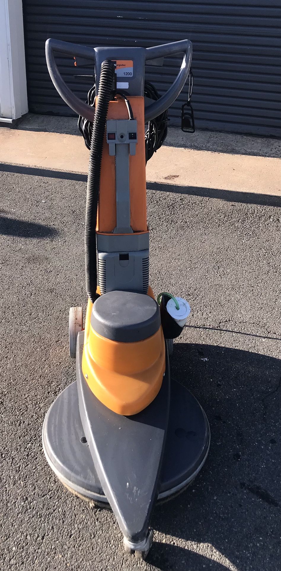 High Speed Floor Buffer/Polisher 20" TASKI Ergodisc1200 W/Vacuum for ...