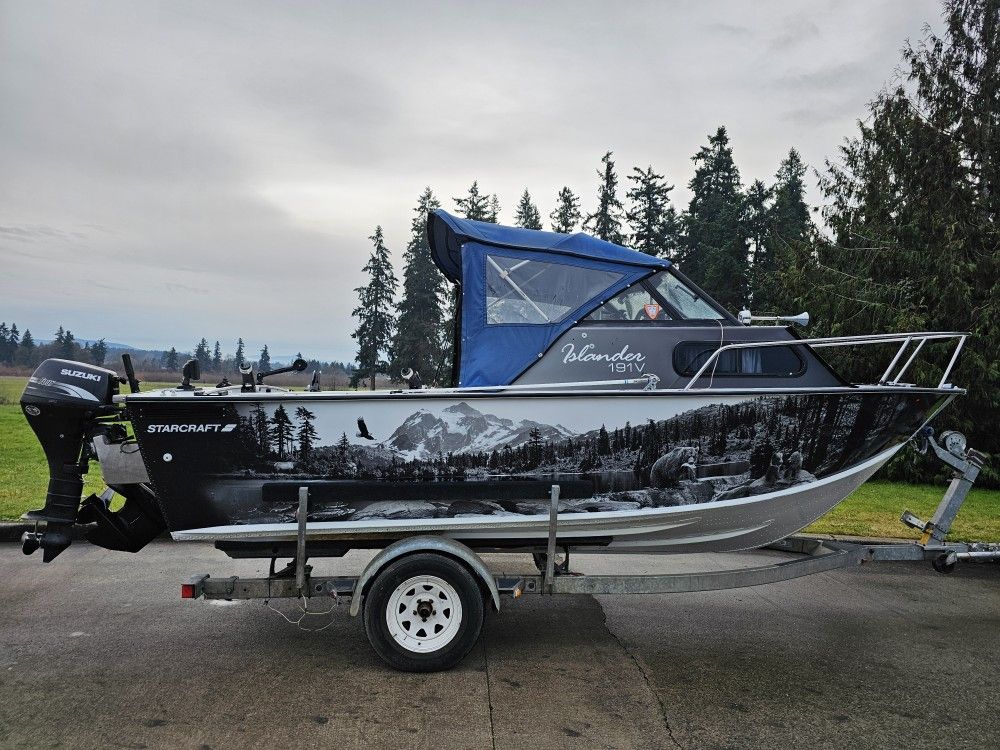 Starcraft Islander Aluminum Fishing Boat for Sale in Vancouver, WA ...