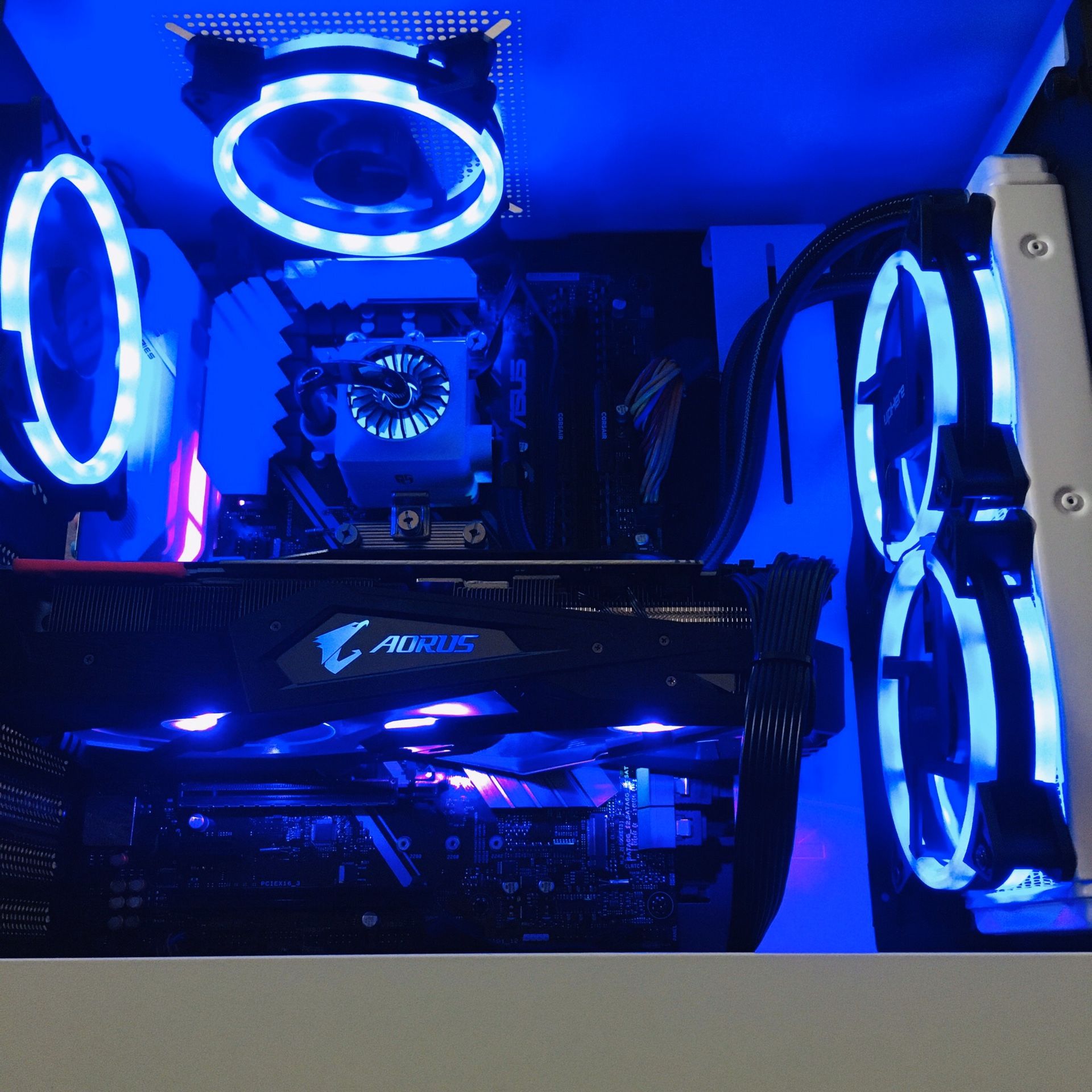1440p White RGB Gaming & Streaming PC - RTX 2080 + Ryzen 3600 for Sale ...