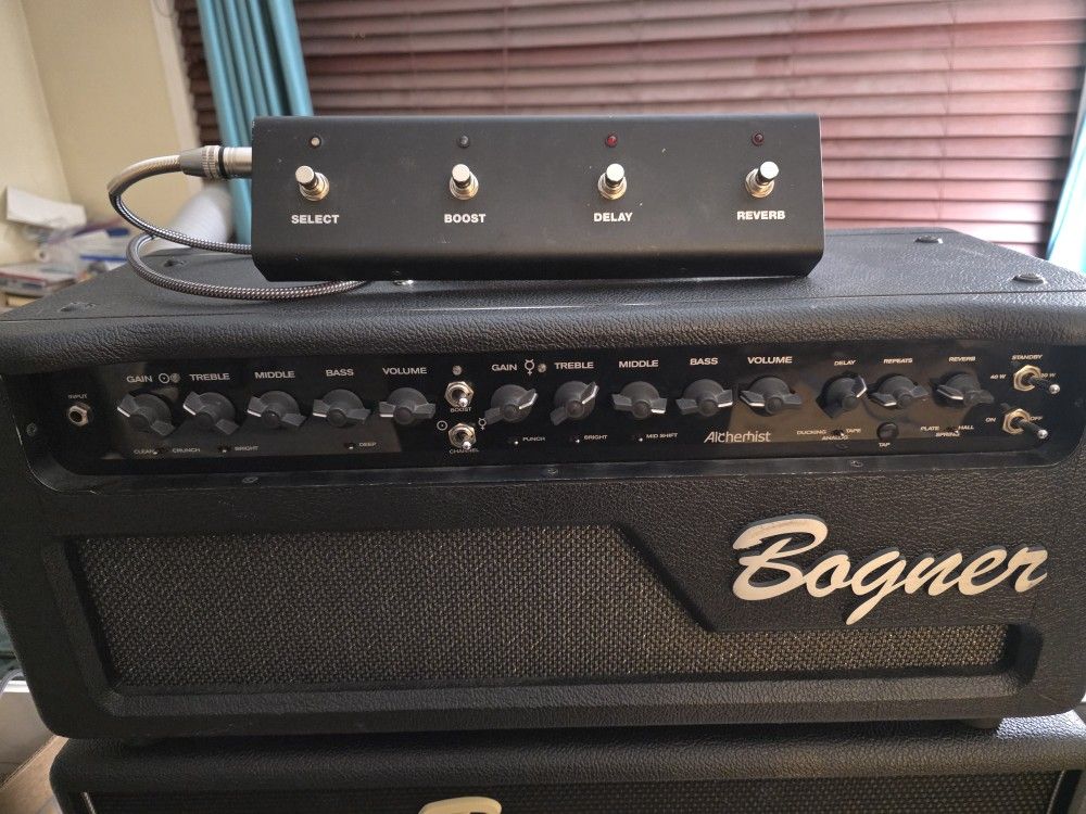 Perfect Bogner Alchemist w/ Footswitch Must Go Today for Sale in ...