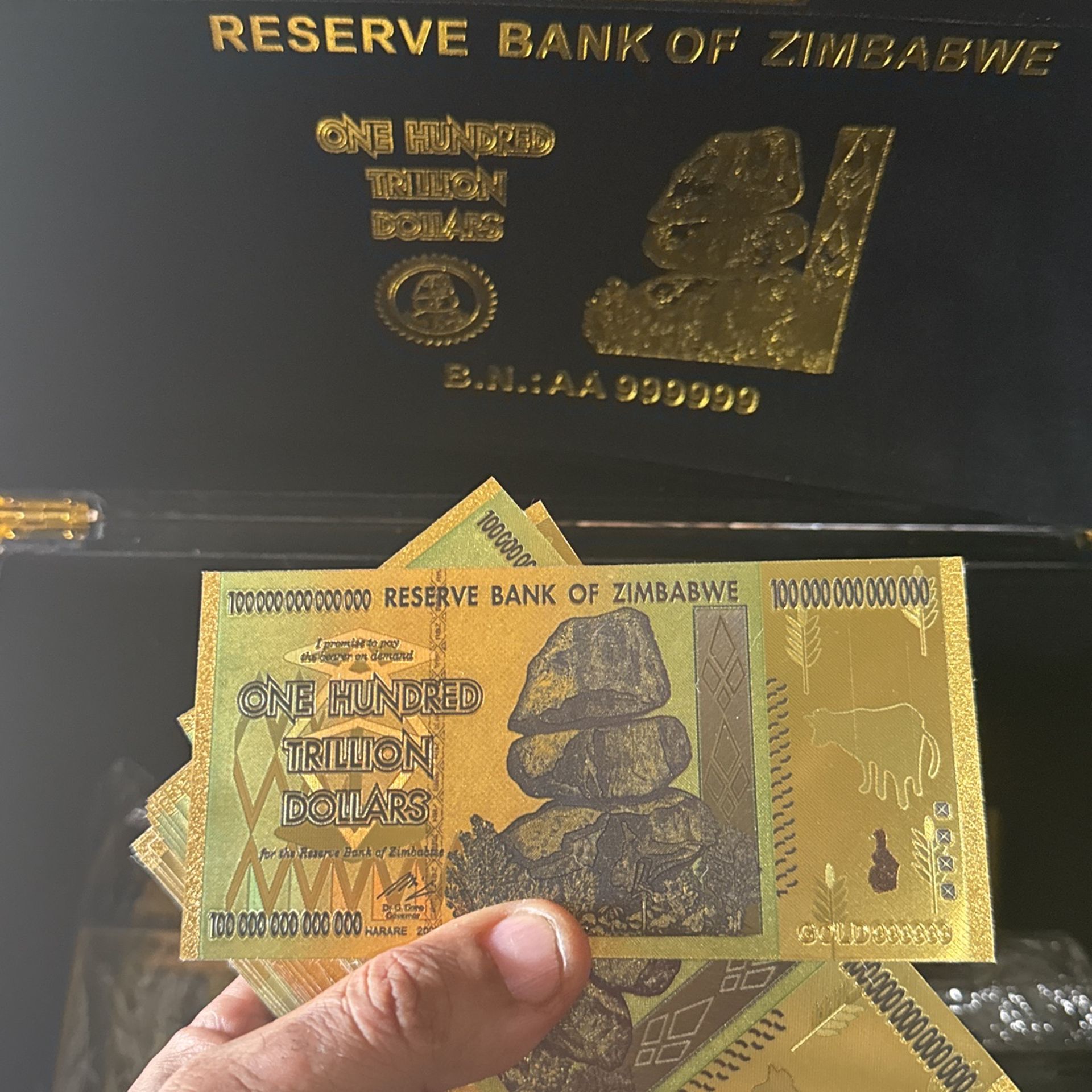One Trillion Dollar Bill Africa