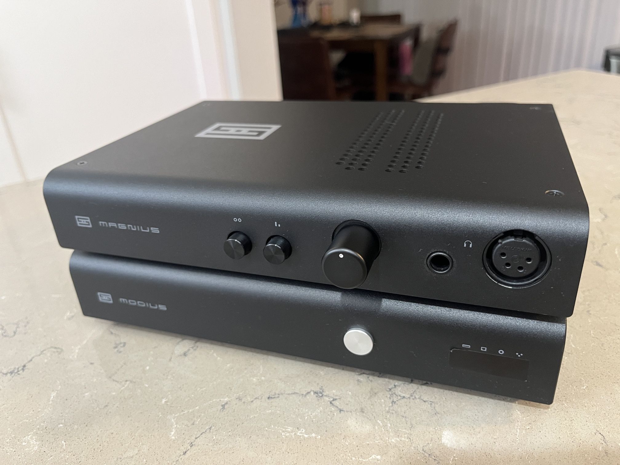 Schiit Modius Magnius w/ XLR Mini-Link for Sale in Whittier, CA - OfferUp