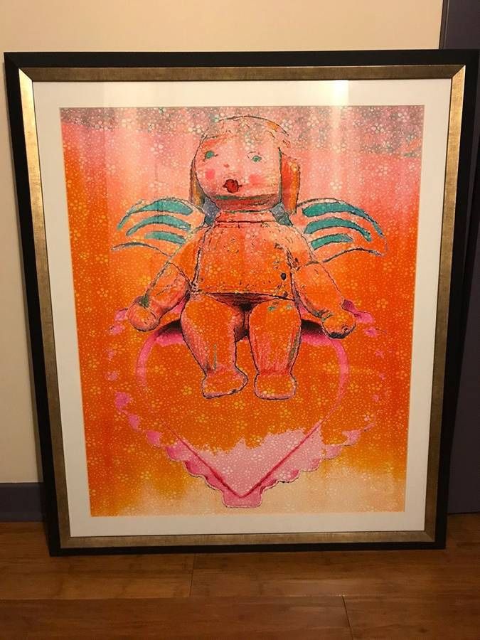 Zhee Singer Studios ‘Angel Heart’ Giclee Framed Matted Print Art for ...