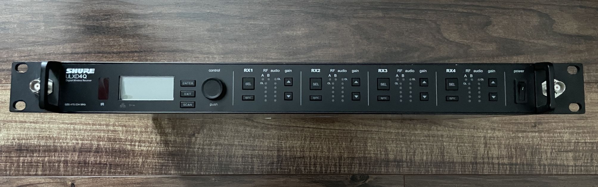 Shure ULXD4Q Quad Wireless Receiver - G50 for Sale in Belmont, CA - OfferUp