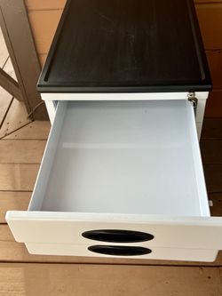 Calico Designs Metal Full Extension, Locking, 3-Drawer Mobile File ...