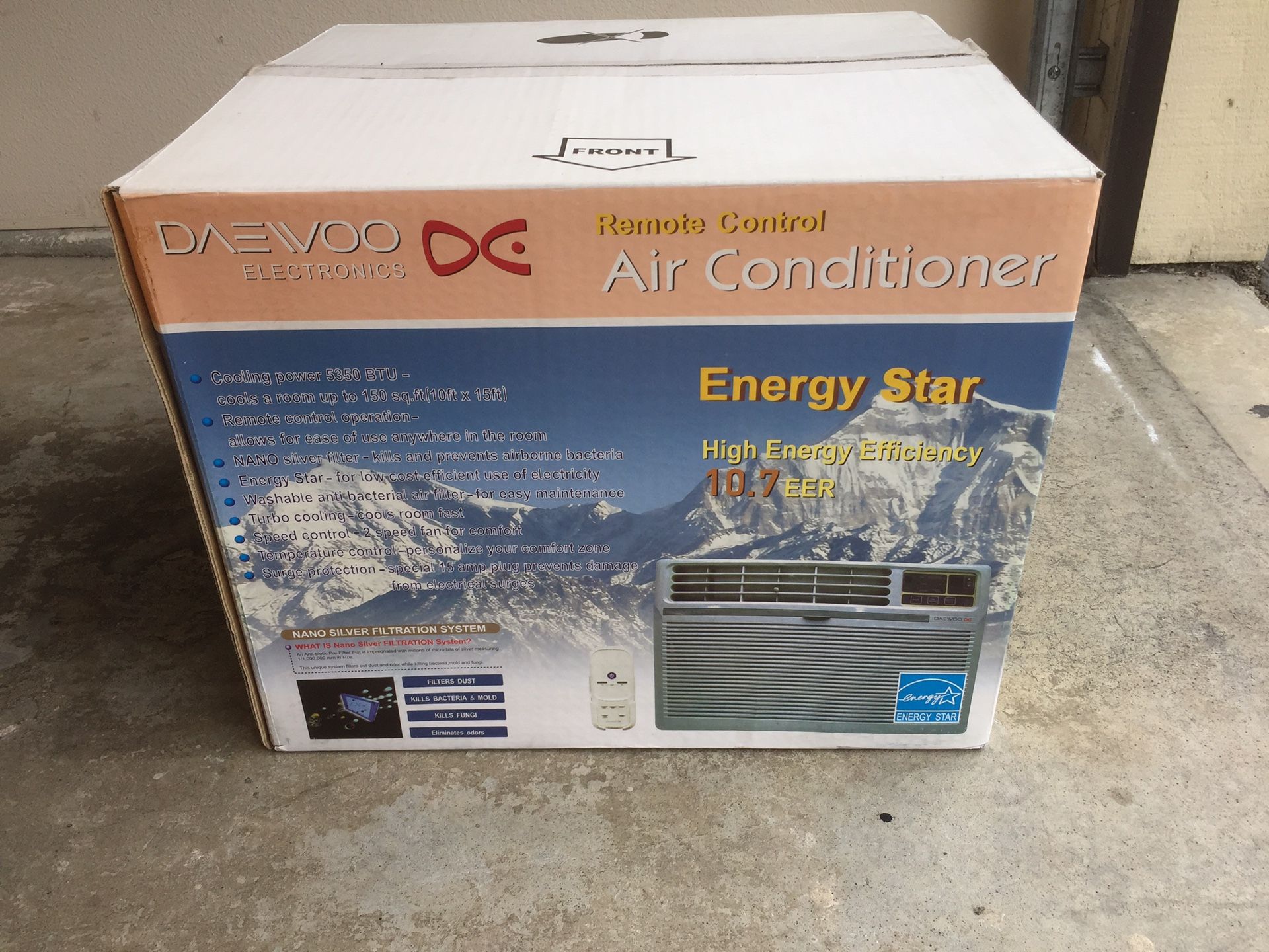 Daewoo DWC058RL Energy Star Air Conditioner Unit with Remote BRAND NEW ...