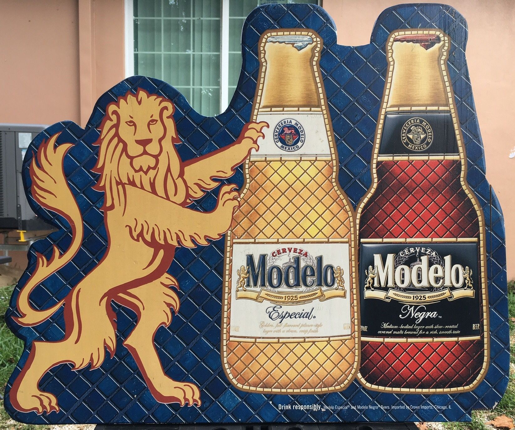 Wooden Beer Advertising Signs - Modelo Especial & Negra for Sale in ...