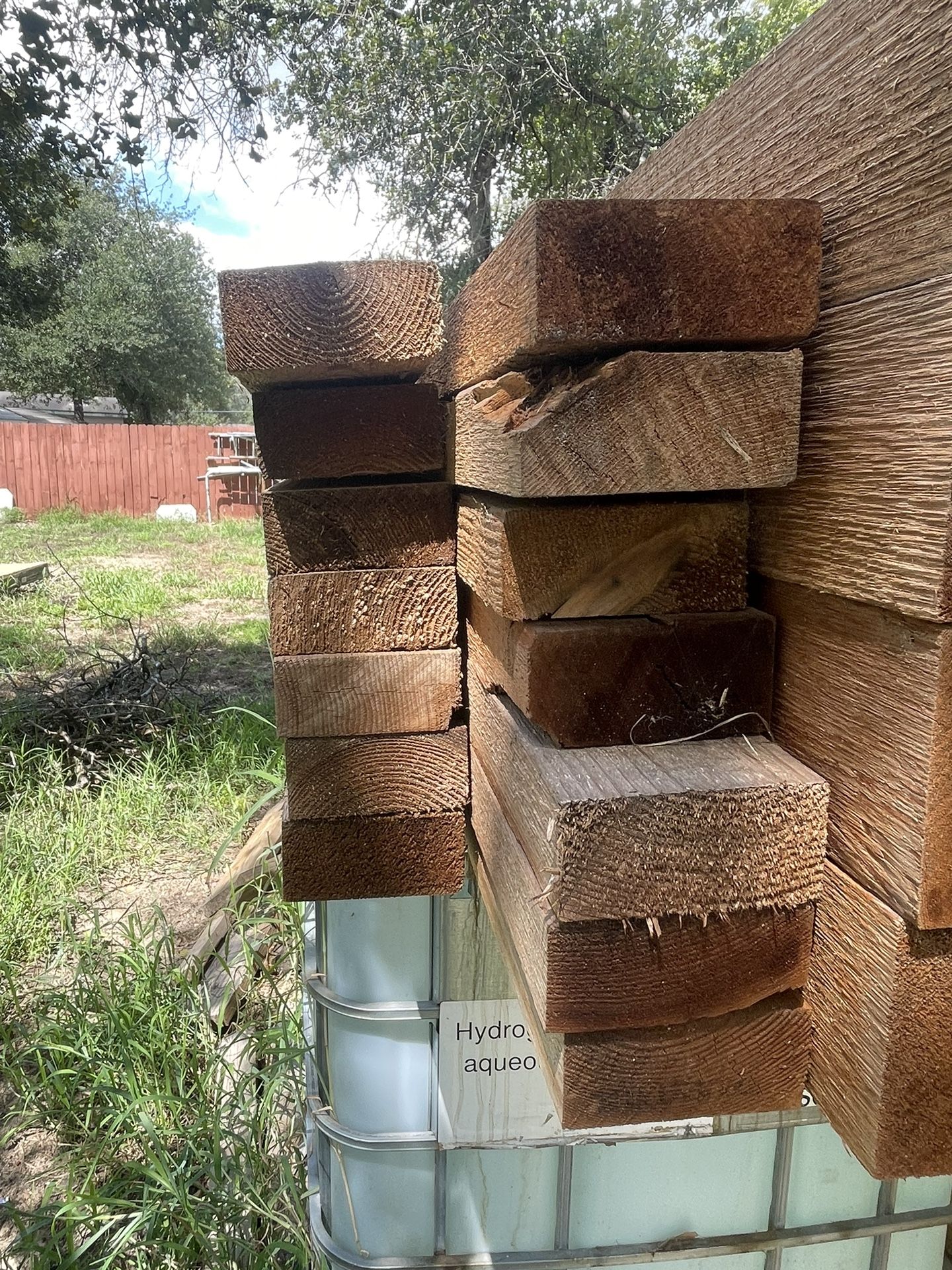 Cedar Post And 2x4 for Sale in Elmendorf, TX - OfferUp