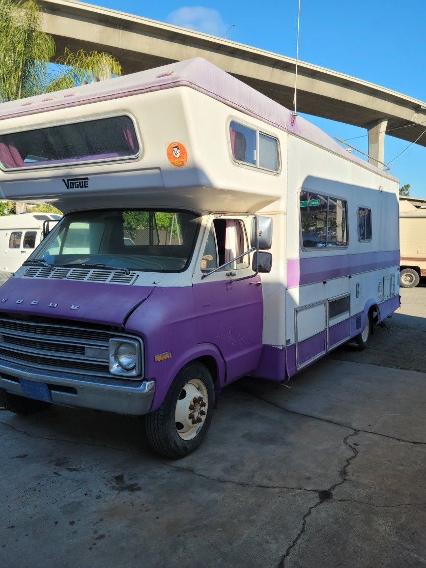 1978 Dodge VOGUE RV Motorhome for Sale in San Diego, CA - OfferUp