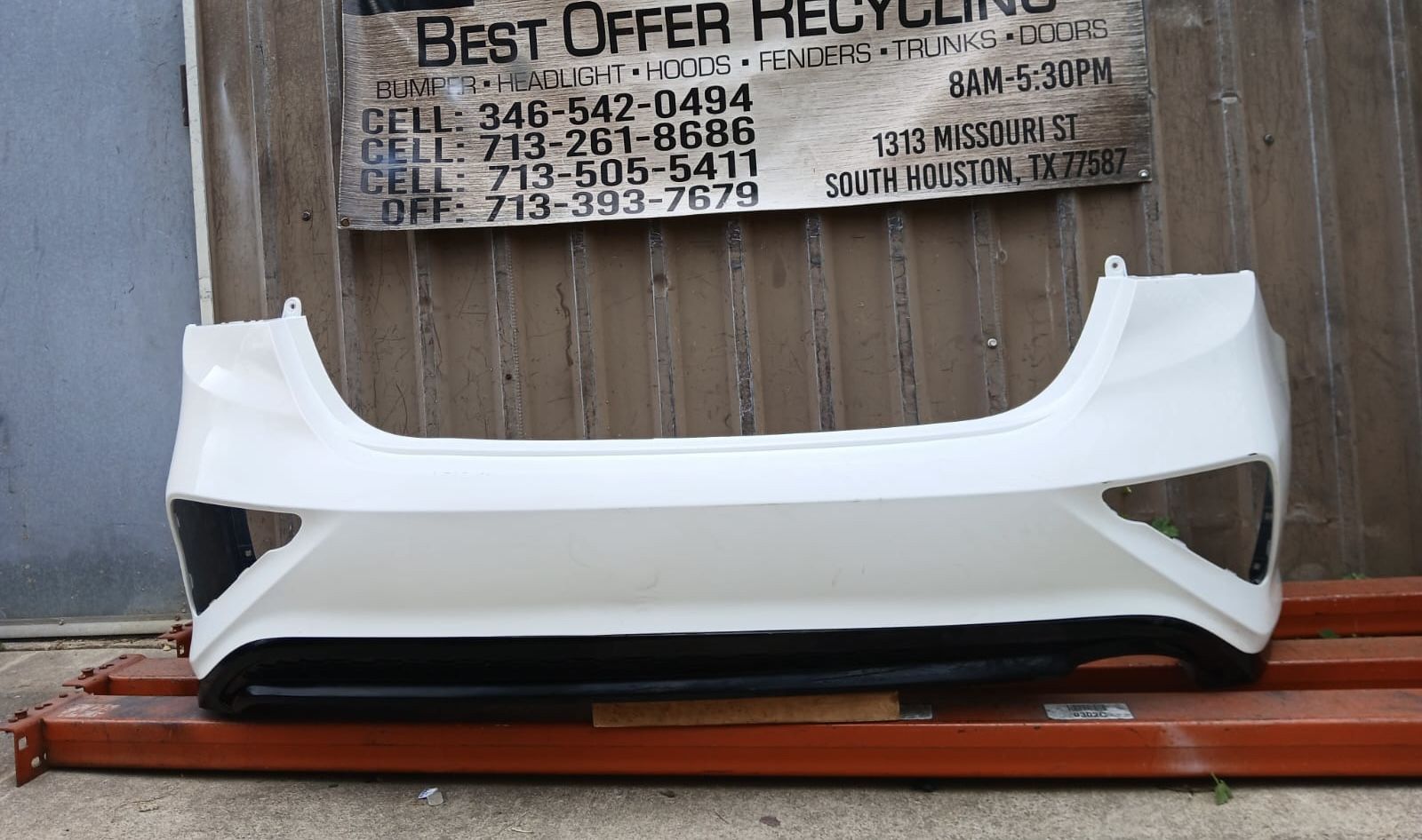 2019-2021 Kia Forte Rear Bumper White Color for Sale in Houston, TX ...