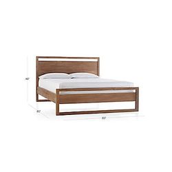 Crate And Barrel Linea Queen Bed for Sale in Long Beach CA OfferUp