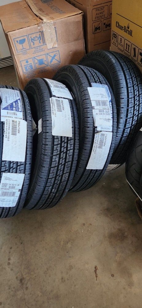 LT235/85R16 *SET OF 4 NEW* Advanta SVT-02 120/116Q Load Range E Black ...