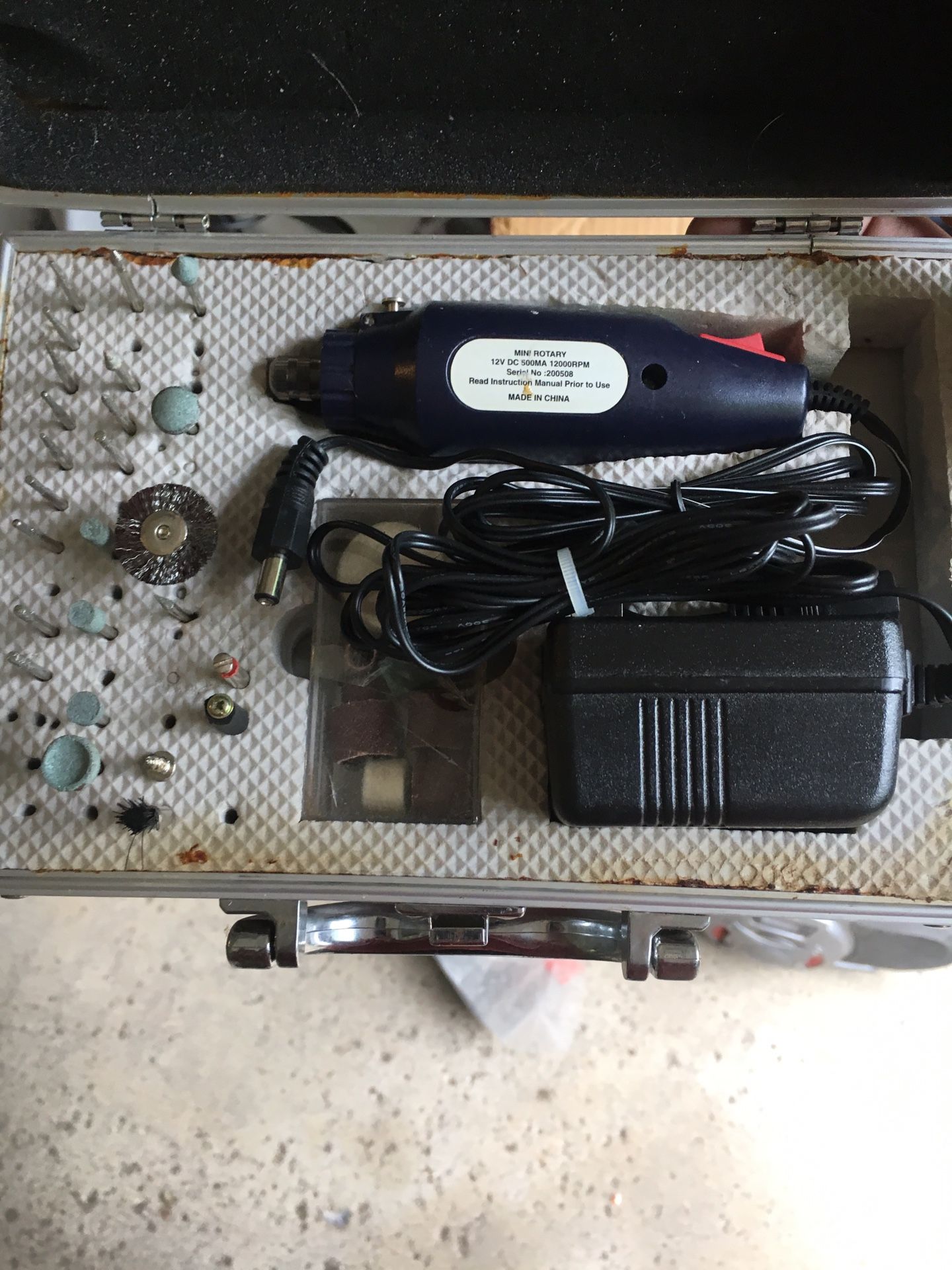 Test-Rite Mini Rotary Tool Kit with case JD00060S - centerville or ...