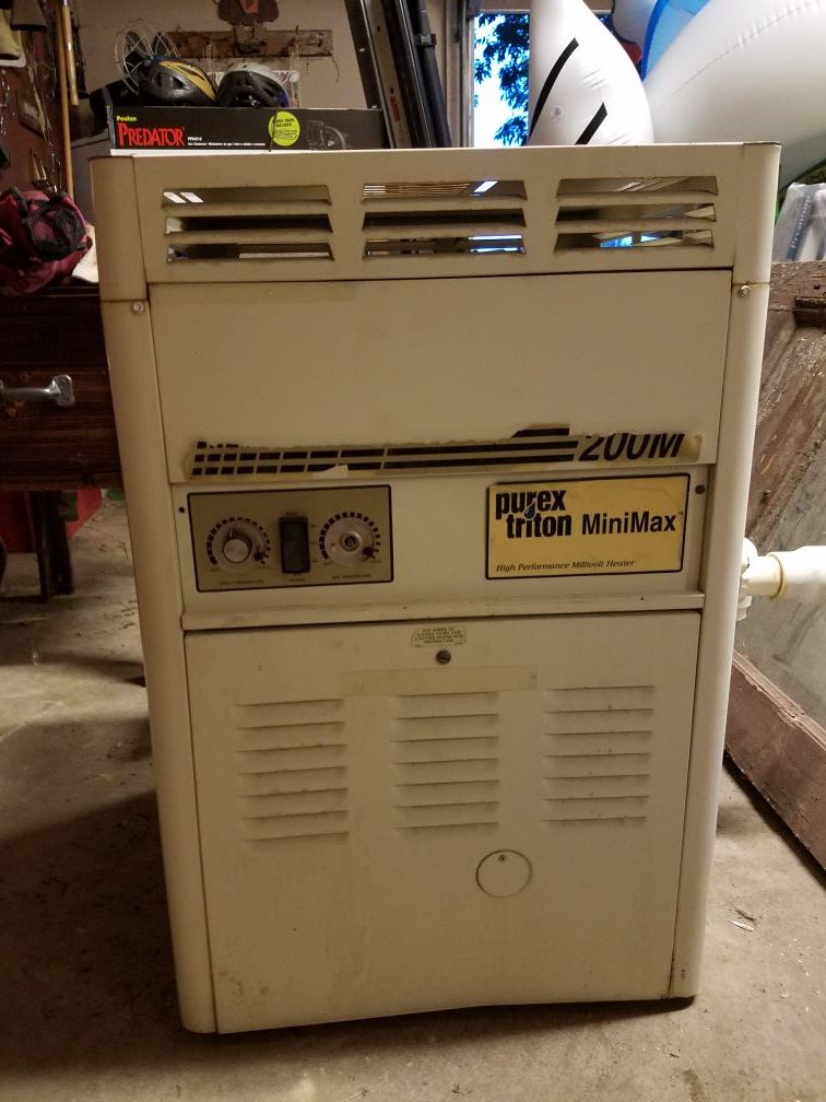 Purex Triton Minimax 200M Swimming Pool Heater for Sale in Hastings, MN ...