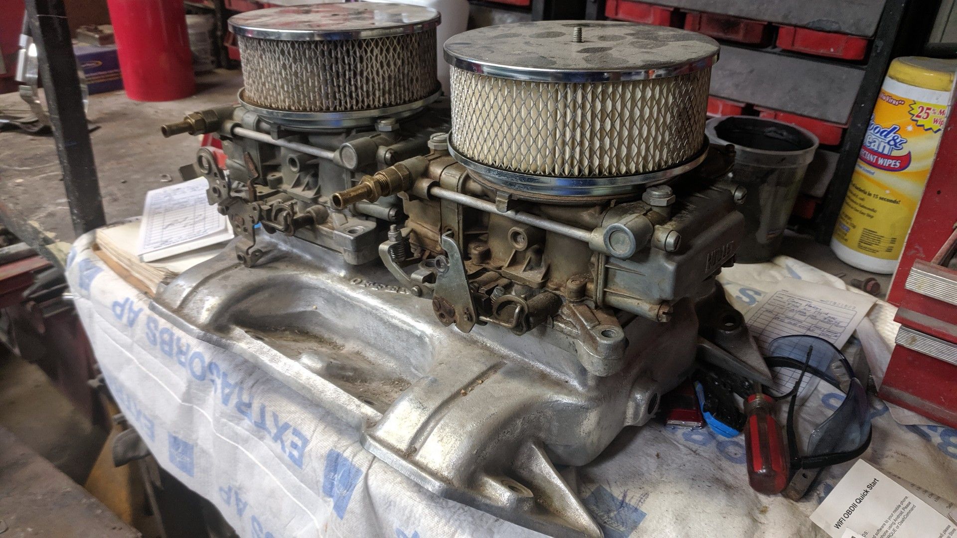 Dual quads for big block Mopar 440 413 426 for Sale in Portland, OR ...