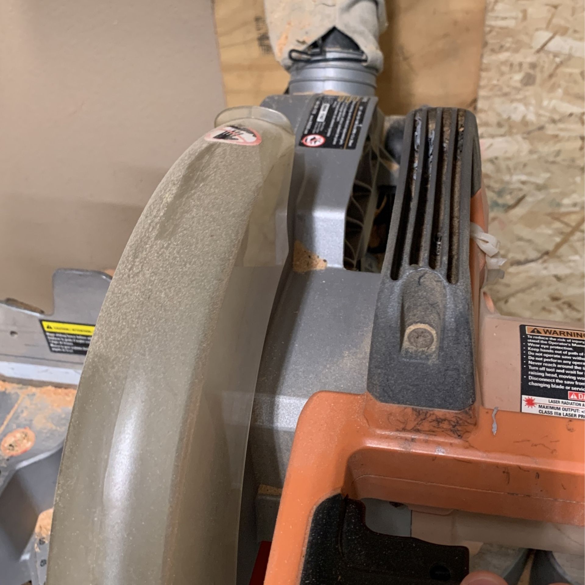Ridgid R4120 Miter Saw And Utility Vehicle (MS-UV) for Sale in ...