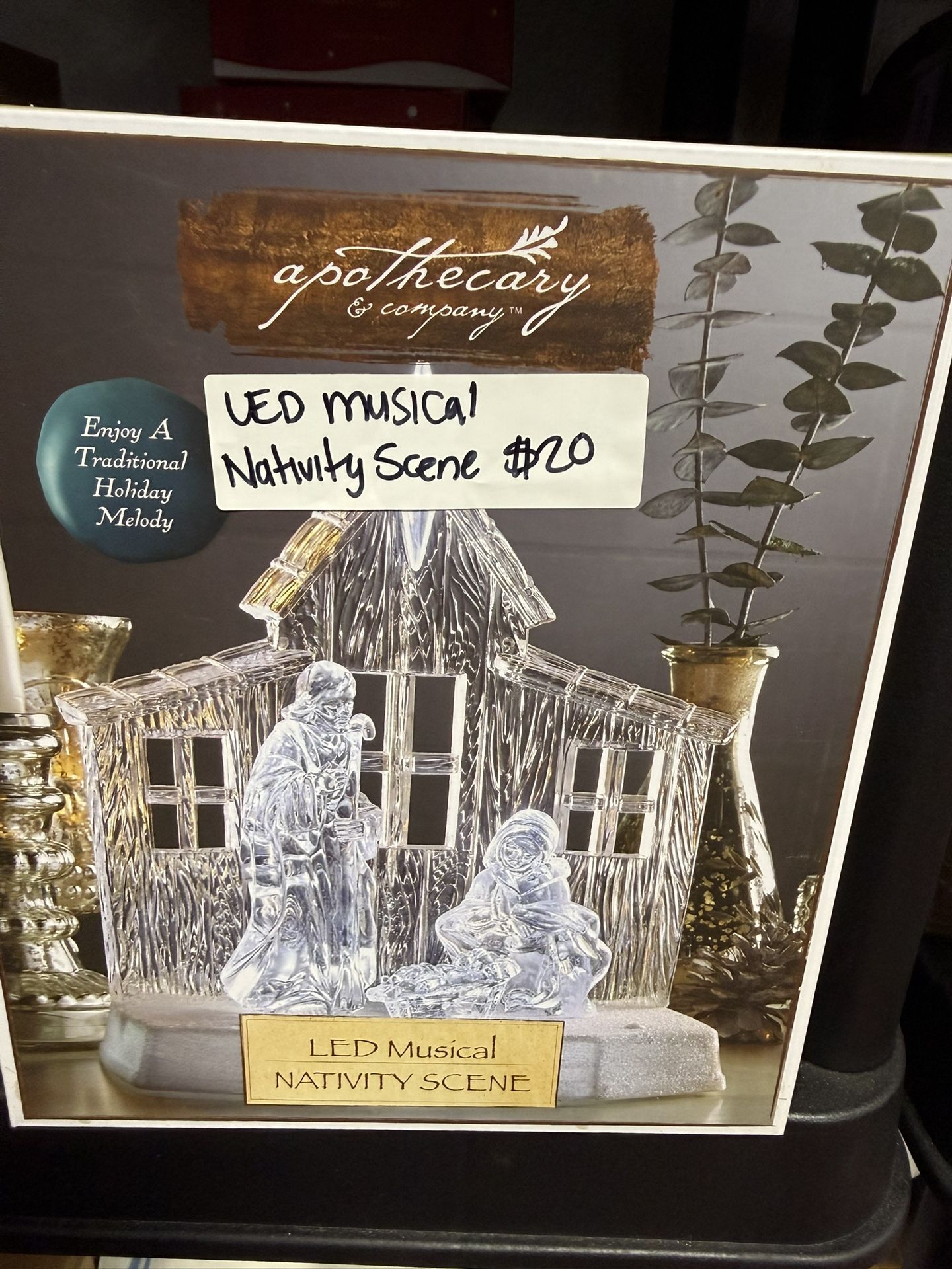 LED musical nativity scene $20 multiples available for Sale in ...