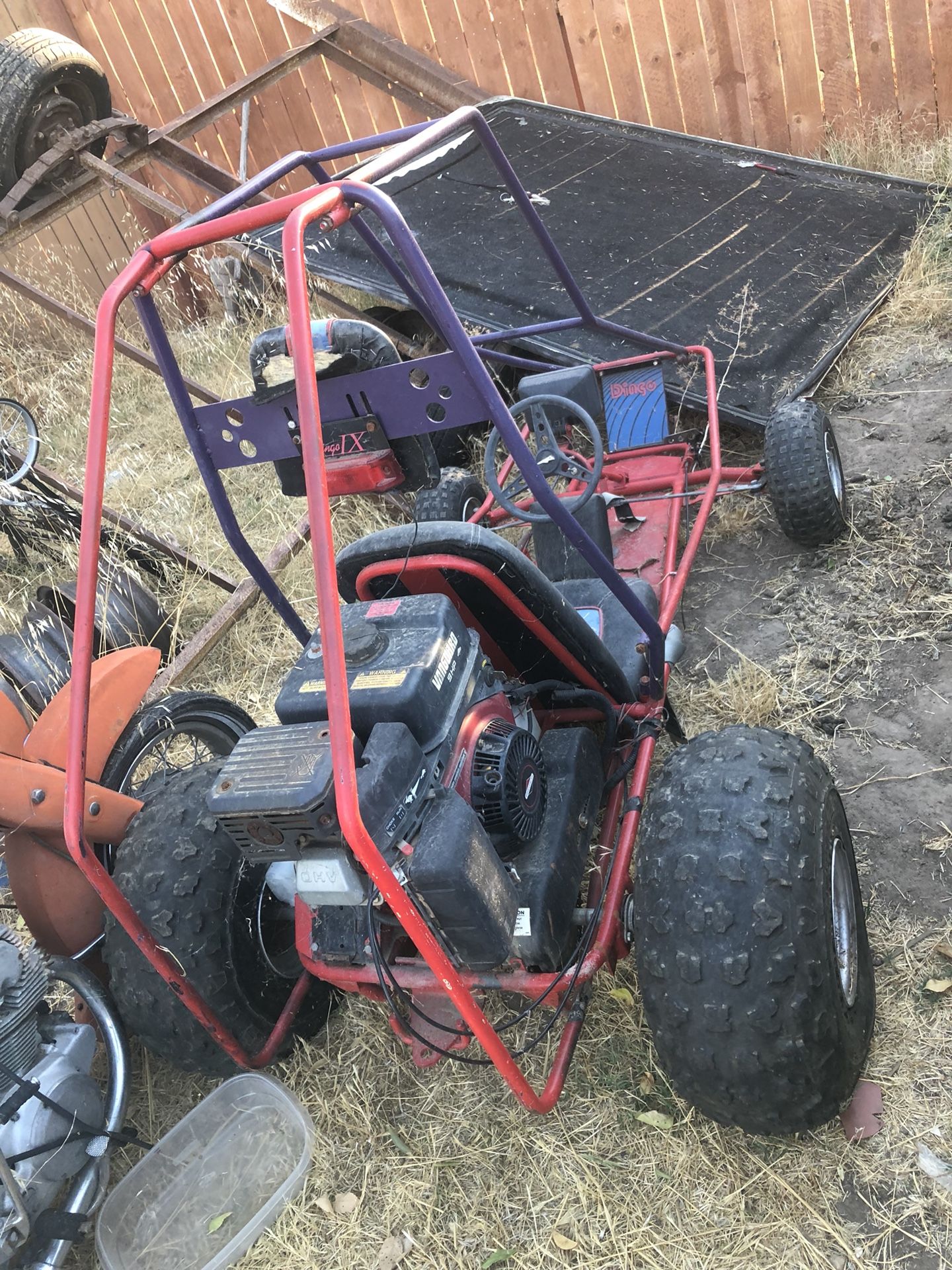 Dingo go cart project 9hp for Sale in Sacramento, CA - OfferUp