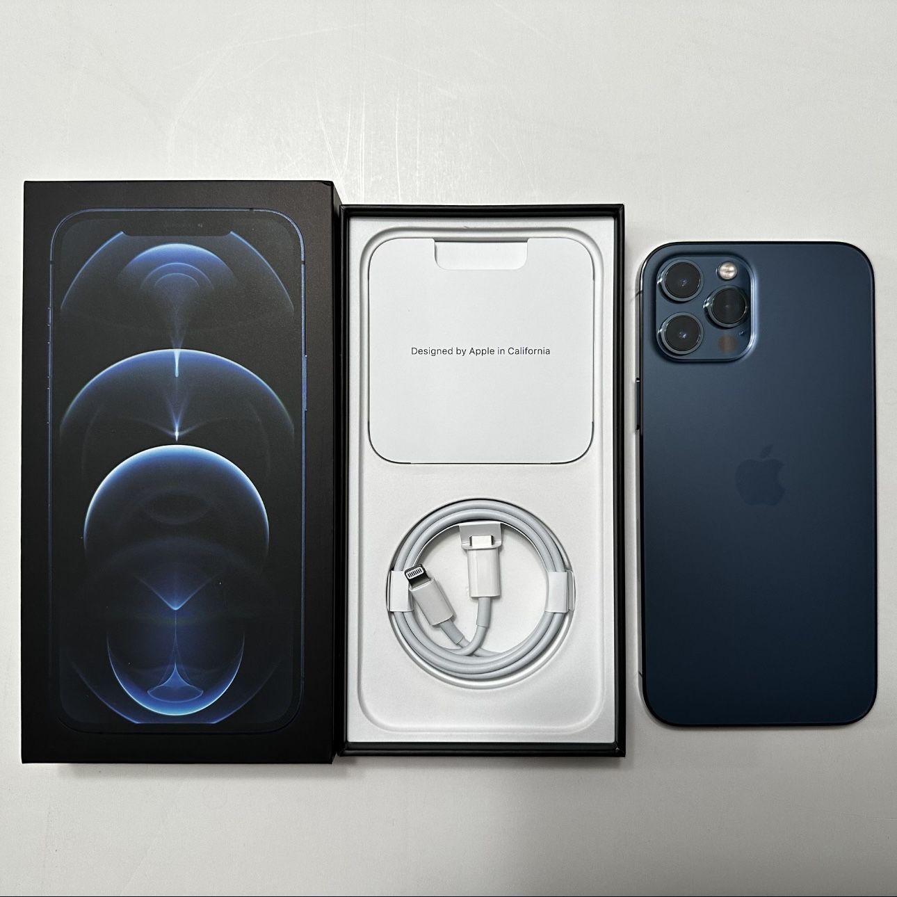 Factory Unlocked iPhone 12 Pro Max Blue for Sale in Hialeah, FL - OfferUp