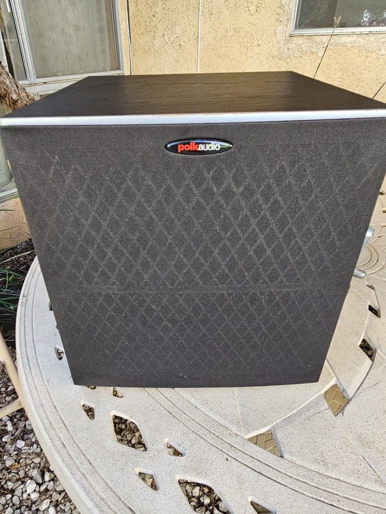 Polk Audio PSW10 10" Powered Subwoofer - Bass Cabinet - 100 Watts ...