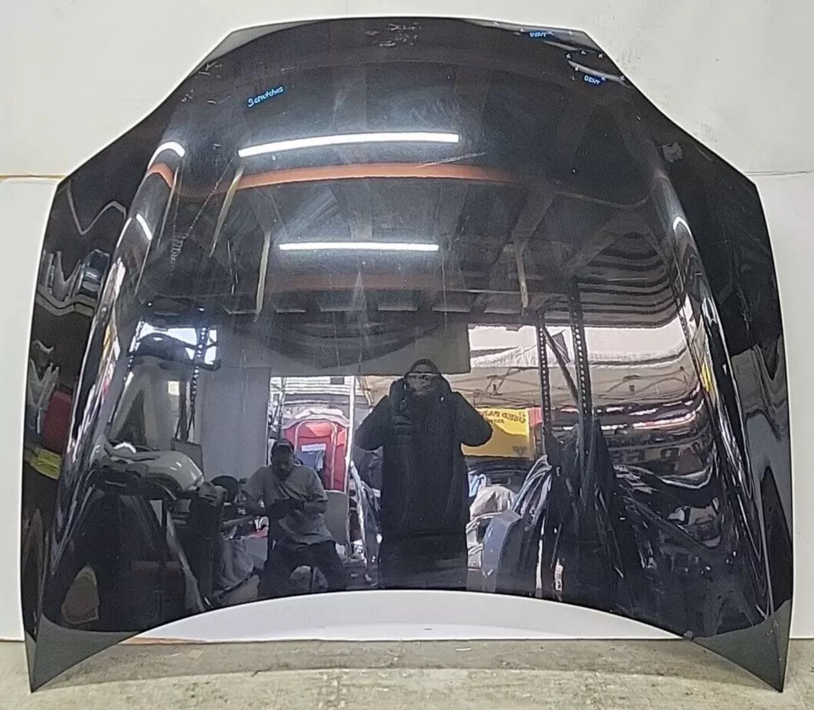 2012 2013 2014 2015 TESLA MODEL S FRONT HOOD BONNET COVER SHELL OEM for ...