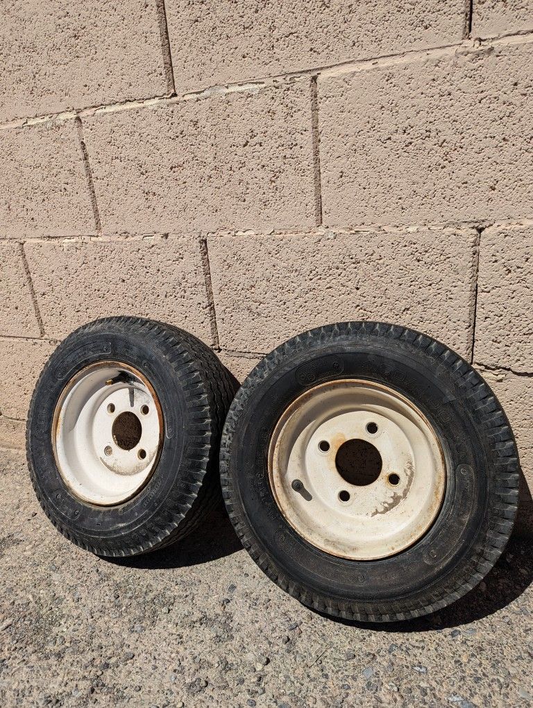 4 Lug 8in Trainer Tire Rim Wheel 4.80x4.00-8 for Sale in Las Vegas, NV ...