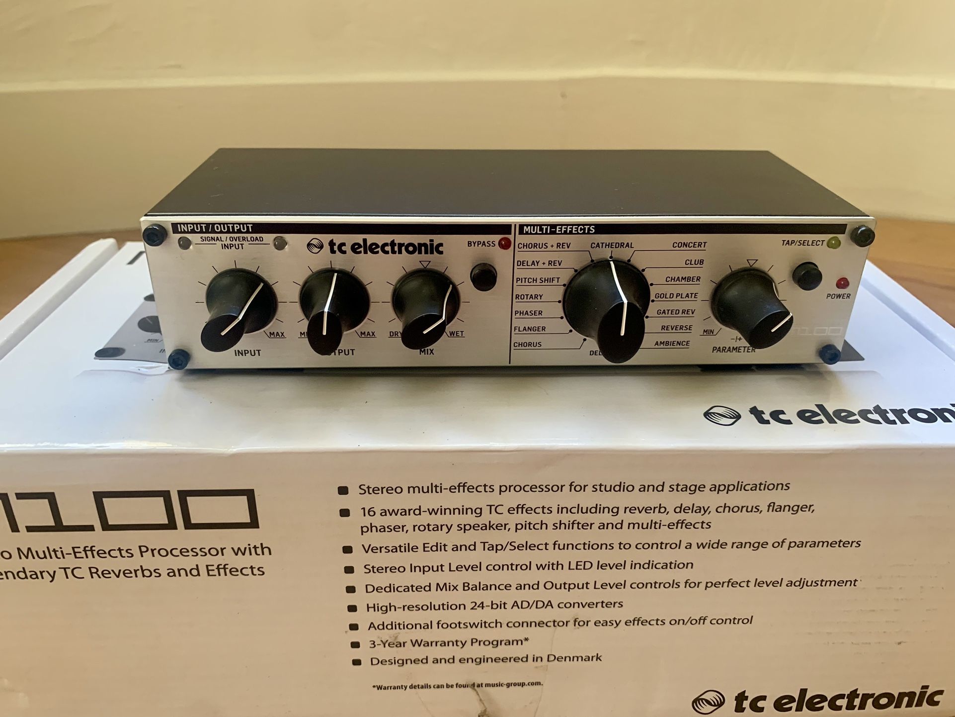 TC Electronic Multi-Effects Reverb Processor for Sale in Los Angeles ...