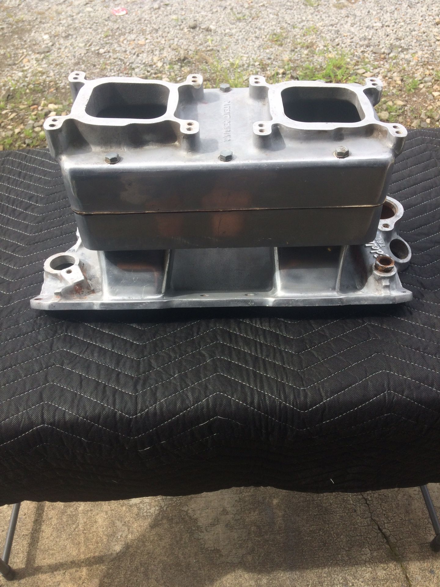 SBC Edelbrock TR1 polished tunnel ram for Sale in East Palestine, OH ...