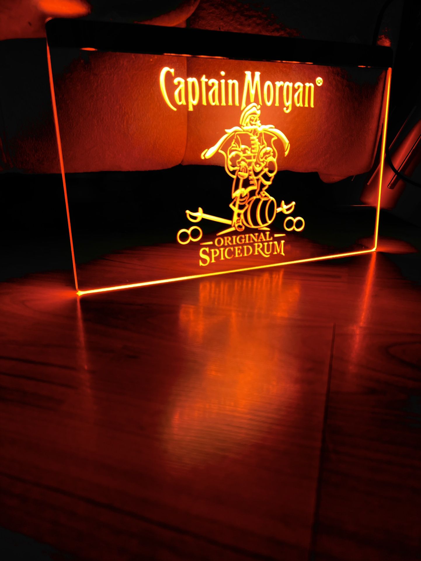CAPTAIN MORGAN LED NEON ORANGE LIGHT SIGN 8x12 for Sale in Anaheim, CA ...