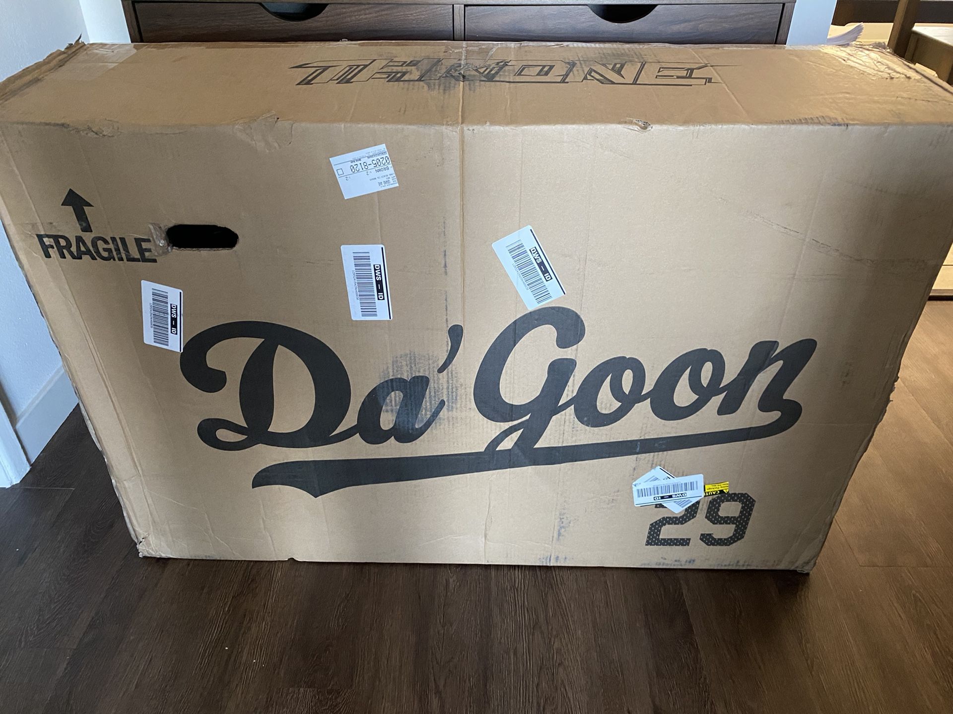 NEW IN BOX - 2021 Throne Da’ Goon 29r Limited Edition Big Wheel BMX ...
